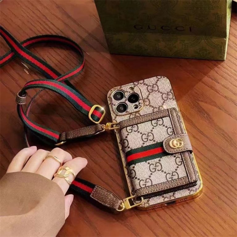 グッチ iphone17 ケース gucci スマホ ショルダー iphone16promax ケース カード 収納 スマホケース ハイ ...